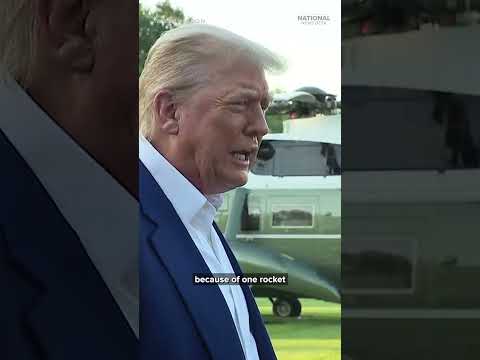 Frustrated Trump says Israel and Iran 'don't know what the f*** they're doing'