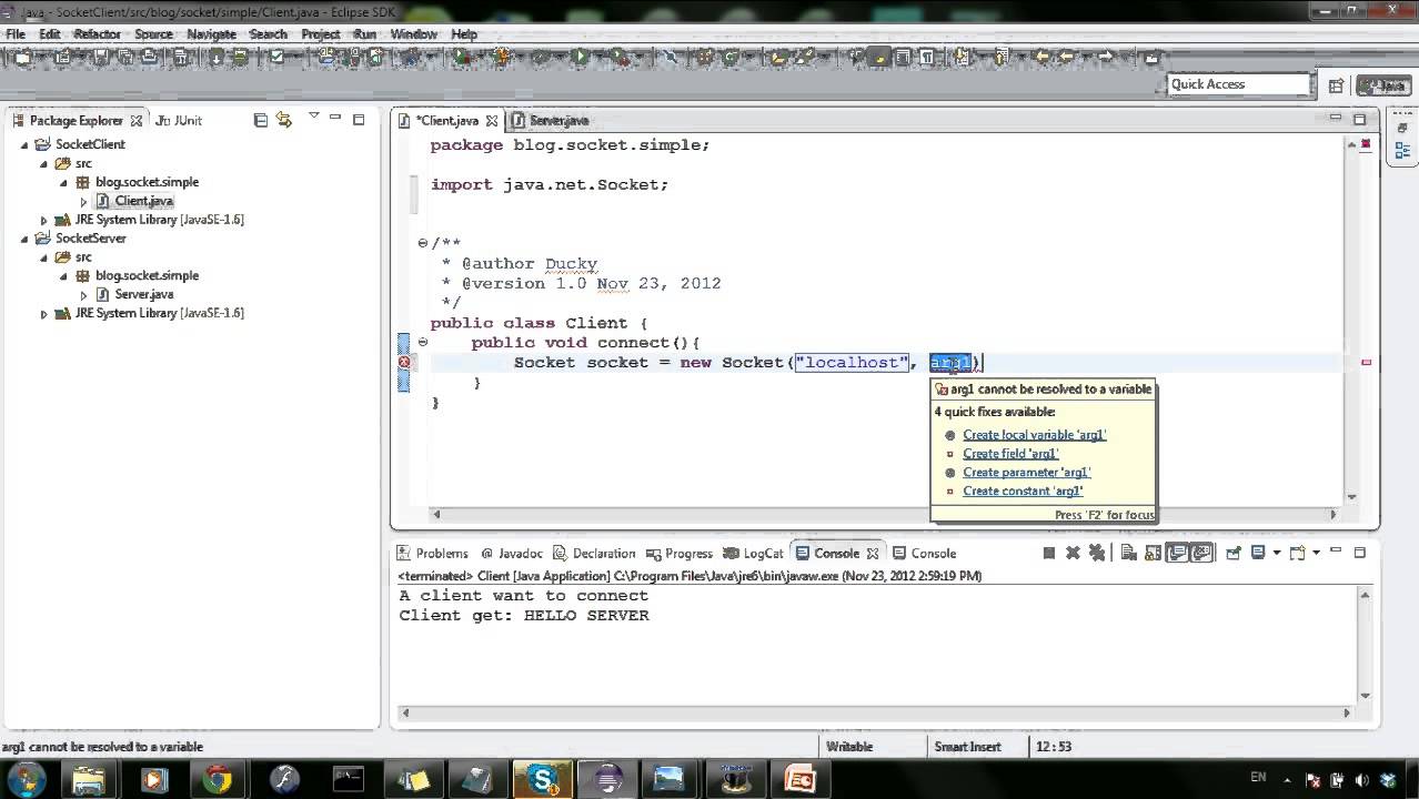 Network programming 2  Simple Socket   YouTube