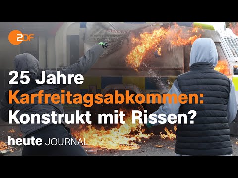 heute journal vom 10.04.2023 Atomausstieg, 25 Jahre Karfreitagsabkommen (english)