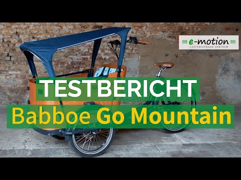 Babboe Go Mountain | Sicher und bequem unterwegs mit dem Familien-Cargobike