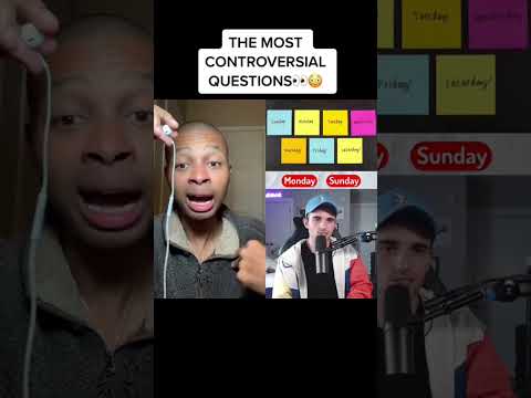 THE MOST CONTROVERSIAL QUESTIONS!!π #shorts