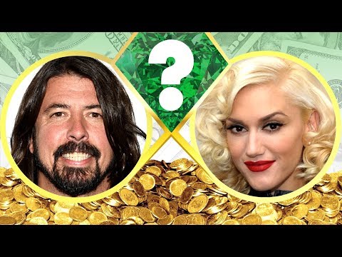 WHO’S RICHER? - Dave Grohl or Gwen Stefani? - Net Worth Revealed! (2017)