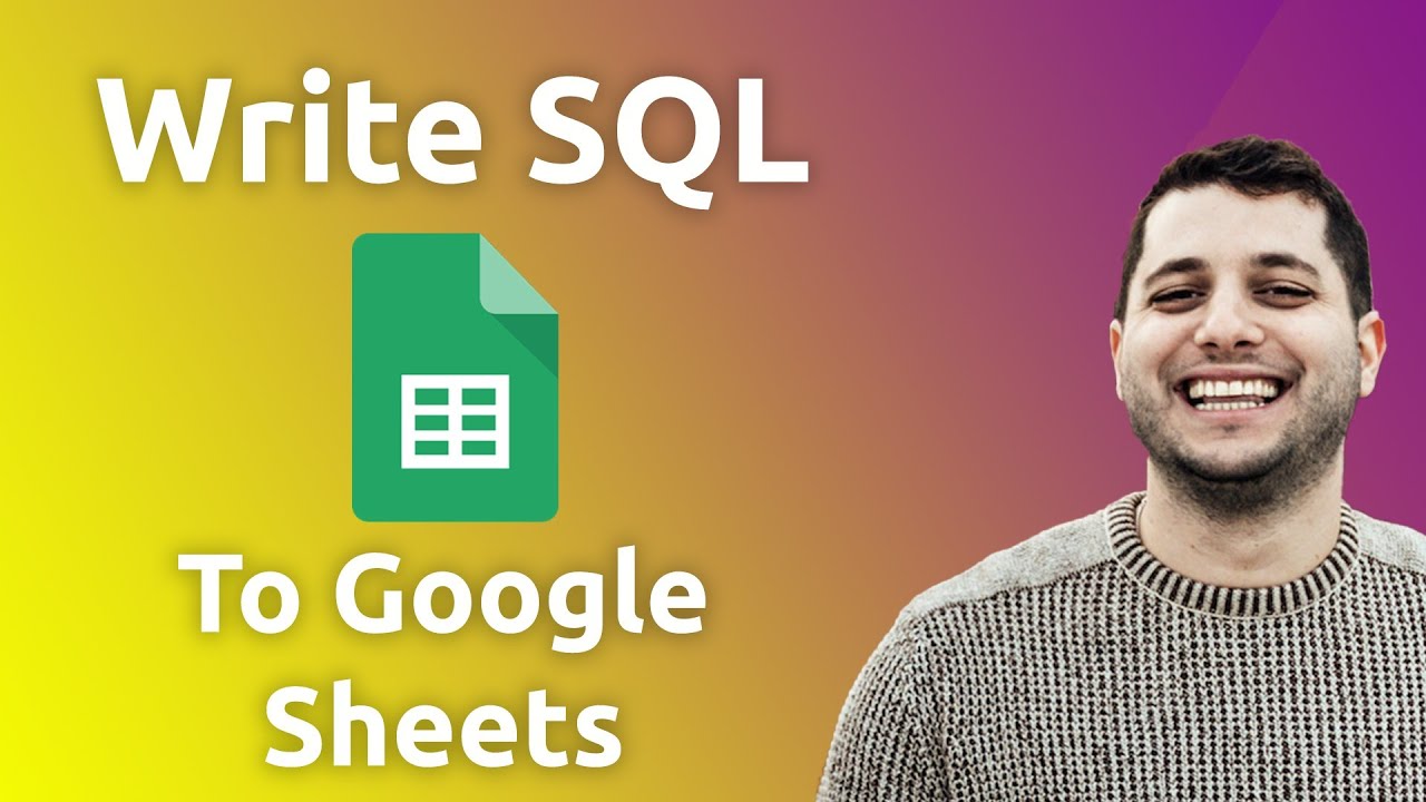 Write SQL Data to Google Sheets | WayScript Drag & Drop Programming