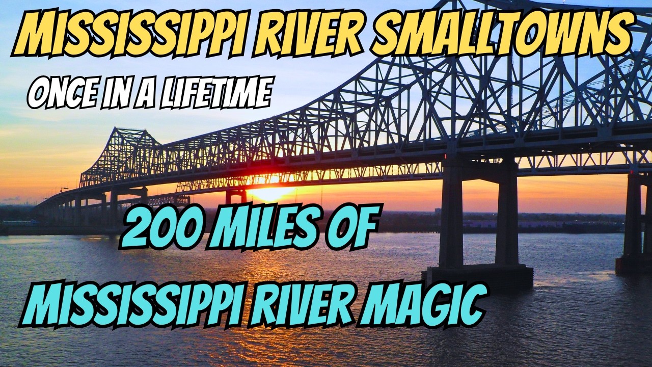 Mississippi River Small Towns: A (3-Day 200) Mile Adventure