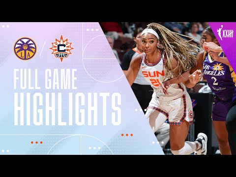CONNECTICUT SUN vs. LOS ANGELES SPARKS | FULL GAME HIGHLIGHTS (August 28, 2021)