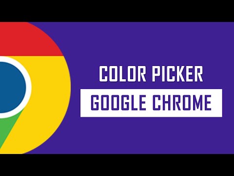 How to Pick the Webpage Color using Google Chrome
