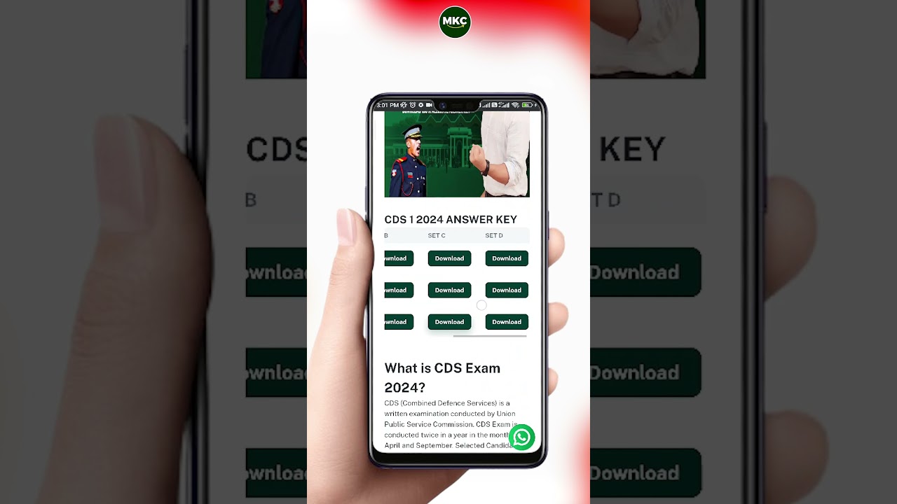 How to Download CDS 1 2024 Answer Key | Download CDS 1 2024 Answer Key from Mobile | CDS 1-2024