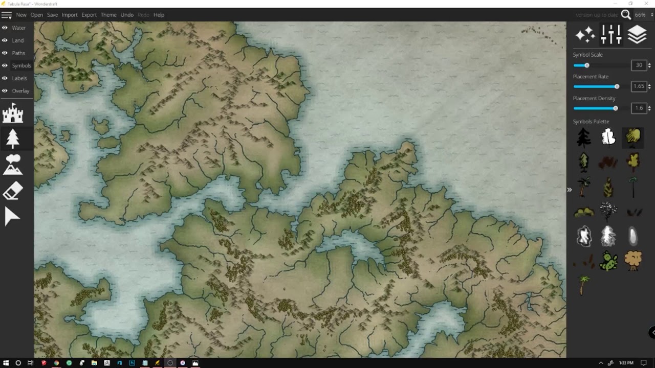 Map Making Podcast. Using Wonderdraft to plan,