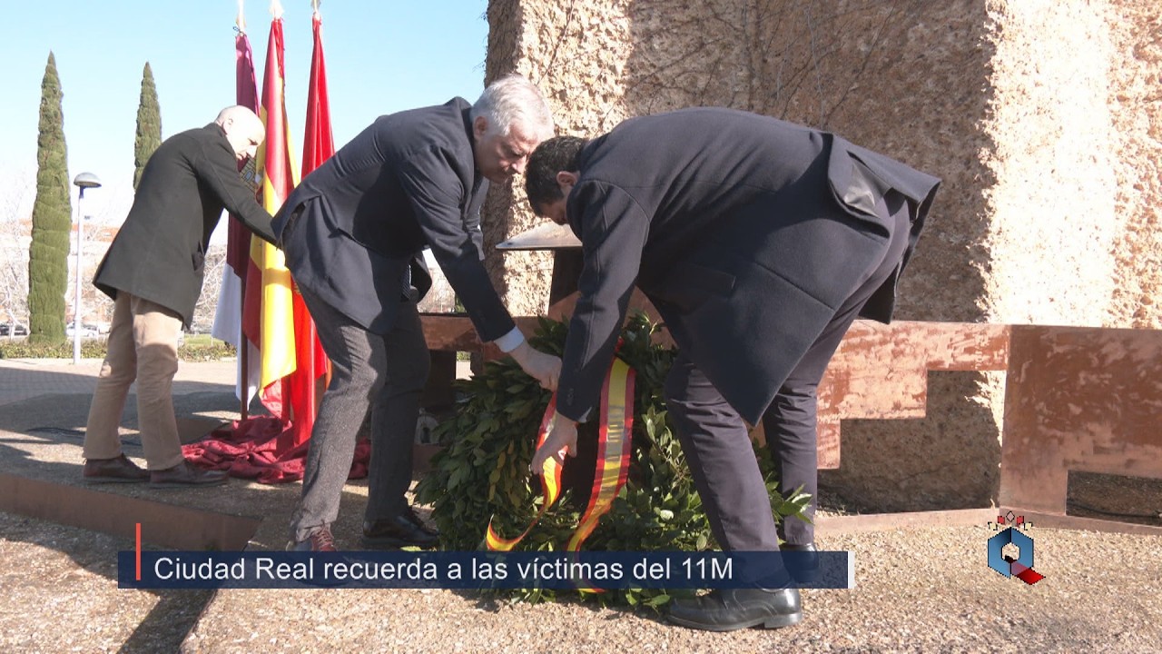 Ciudad Real keeps alive the memory of the victims of 11M