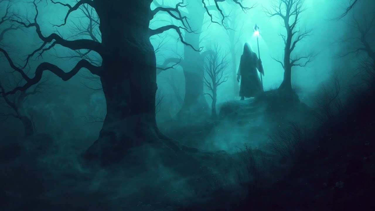 Dark Forest Reaper 4k Live Wallpaper