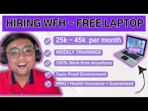 WFH Hiring na may Laptop | Executive Virtual Assistant | WORK FROM HOME