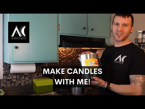 🔥 Making Candles with the Country Lane Candle Making Kit | Double Boiler Method Tutorial 🕯️