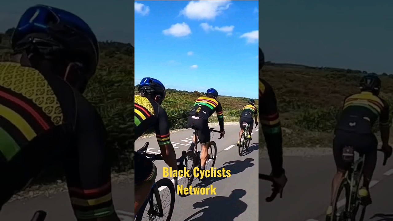 Step into the future with @blackcyclistsnetwork3223  ❤️💛💚🖤🔥🔥🔥 #cycling #velo #gcn #bike #london