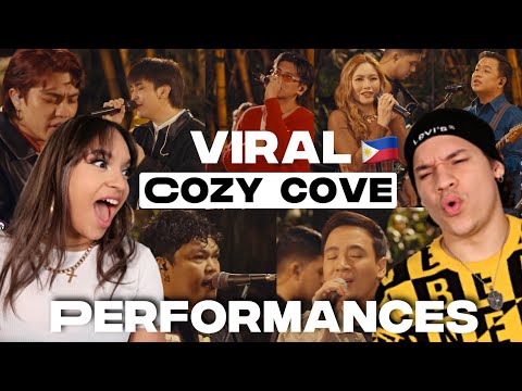 The Best Music Show right now in the Philippines | Latinos react to 'Viral Cozy Cove Perormances!