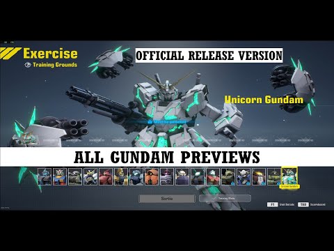Steam Community :: Video :: Gundam Evolution all Gundam previews