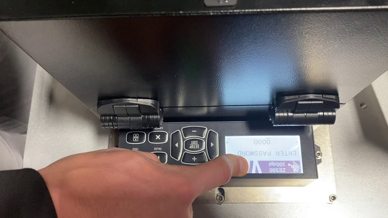 Zebra ZE500 Printer Overview