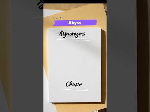 Abyss Meaning in Urdu {synonyms} {antonyms} and usage in sentence with illustration
