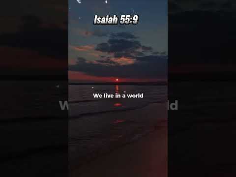 Isaiah 55:9: What Does GOD Think Of You. #motivation #inspiration