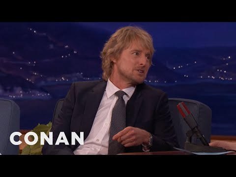 Owen Wilson Is Learning To Be Happy With Middle Age | CONAN on TBS