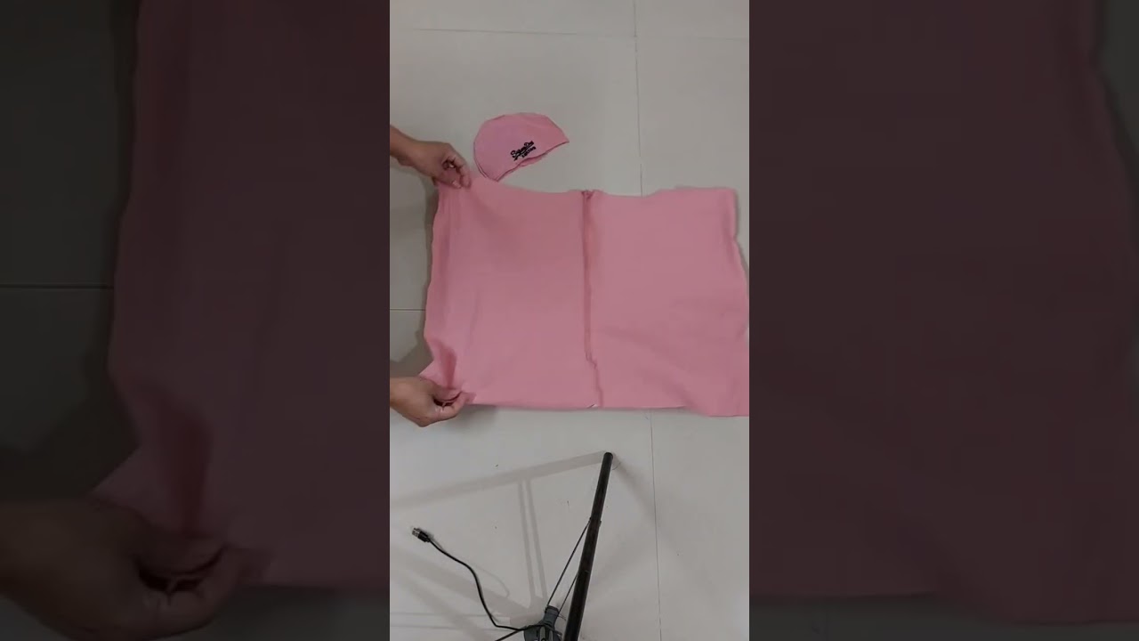 old t shirt reuse idea making kitchen towel easy n quick follow for more tips n tricks
