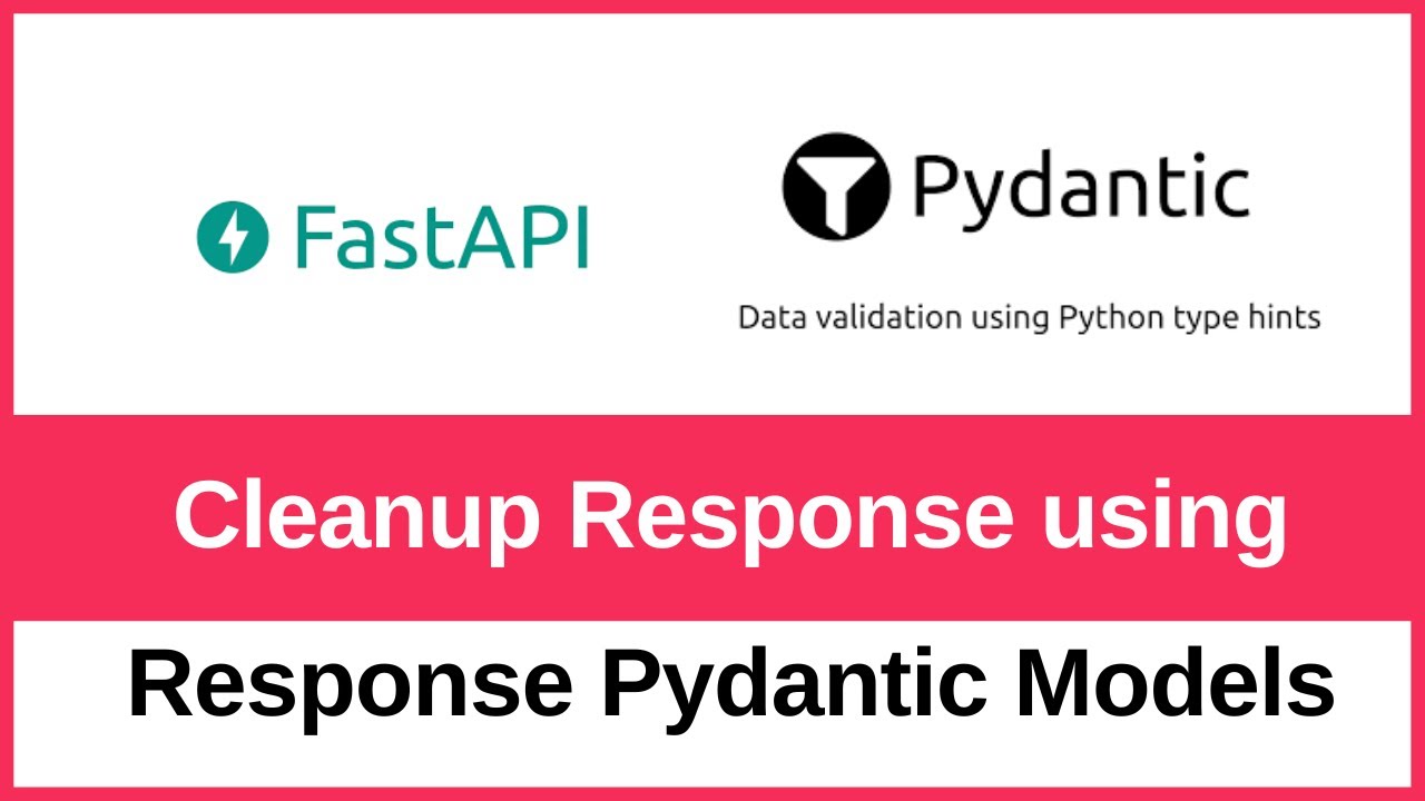 How to cleanup responses using Response Model in FastAPI
