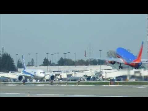 Planespotting at San Jose Airport