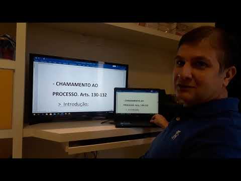 Aula chamamento ao processo