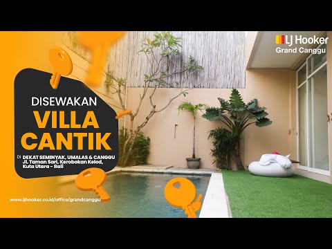 Disewakan Villa Cantik Dekat Seminyak, Umalas & Canggu | Jl. Taman Sari, Kerobokan Kelod, Kuta Utara