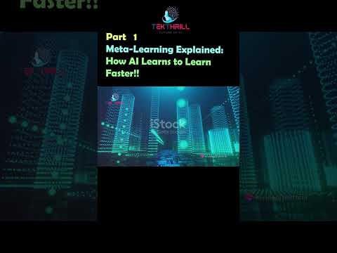 Meta-Learning Explained: How AI Learns to Learn Faster! Part 1 #ai #viral #trending #aiinindia