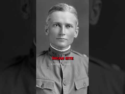 On This Day: Hiram Bingham Discovers Ancient mountaintop City Machu Picchu (July 24 1911) #history