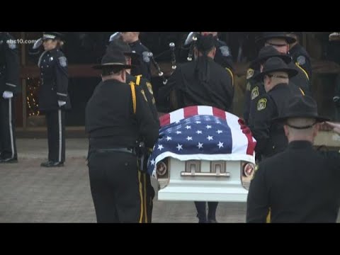 Sheriff's Deputy Tony Hinostroza laid to rest in Stanislaus County