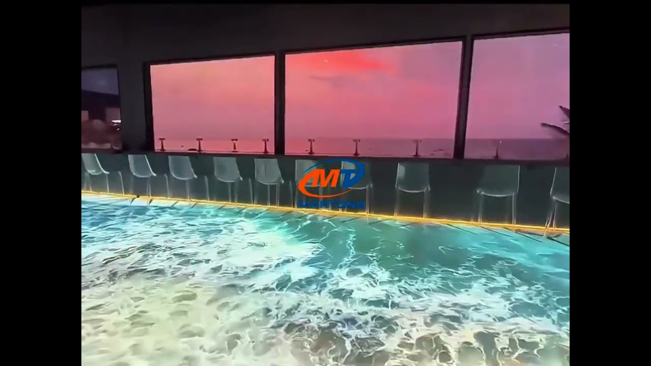 Interactive Floor Projection Cafe