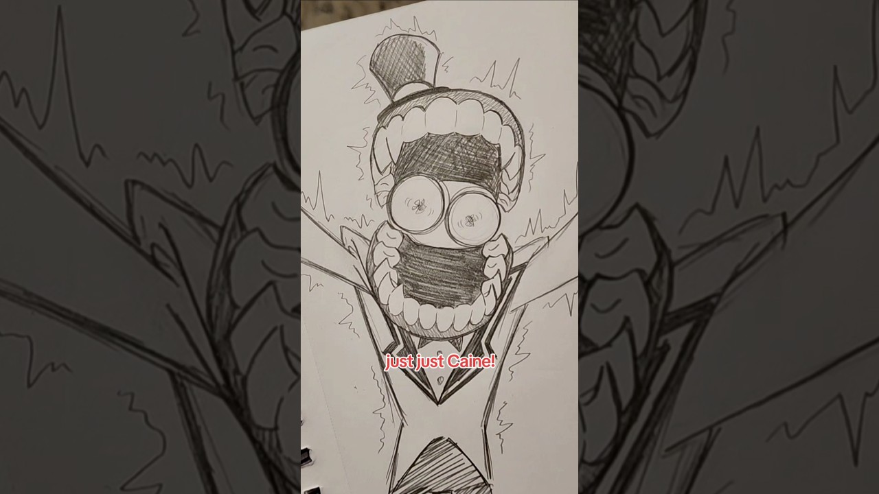 Just Caine! animation #tadc #theamazingdigitalcircus #cainetadc #pomnitadc #jaxtadc #art #fypage