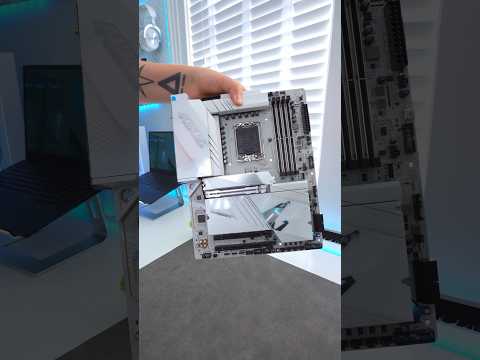 This All White 14th Gen Z790 Pro X Motherboard is PACKED With Features