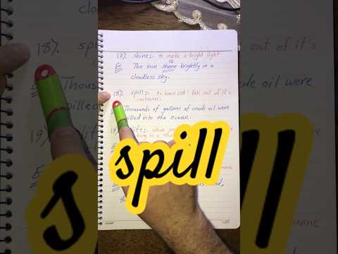 improve your vocab | 4000 common words in english #spill