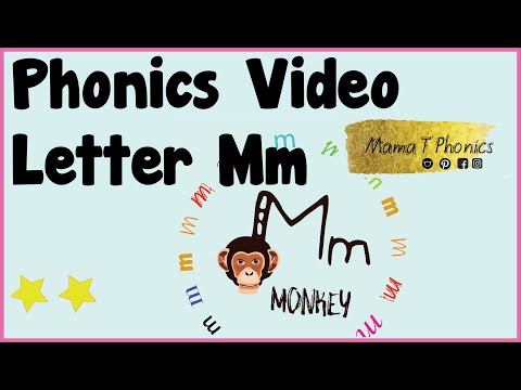 Phonics Letter m Lesson | Say, Read, Write, Sing, Find the letter M m! | Mama T Phonics