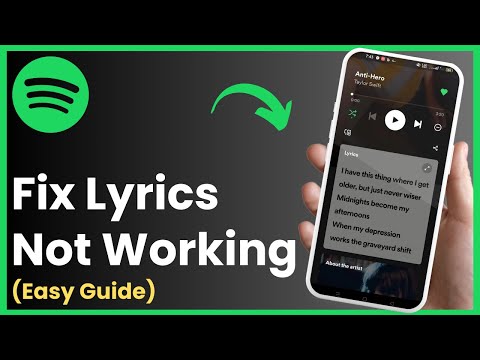 Spotify Lyrics Not Working  Showing! EASY FIX 2024