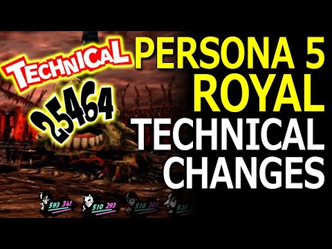 Technical Damage Changes in Persona 5 Royal (NO MAJOR SPOILERS)