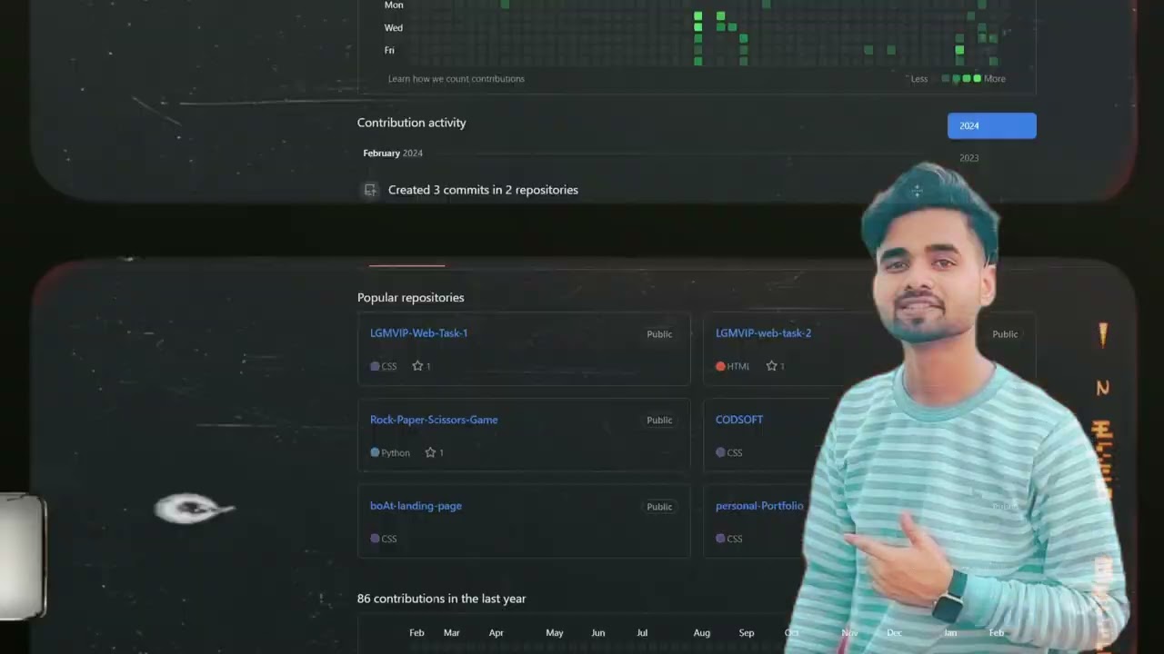 Coding Journey: GitHub Realm, Portfolio Odyssey, and Creating My Setup