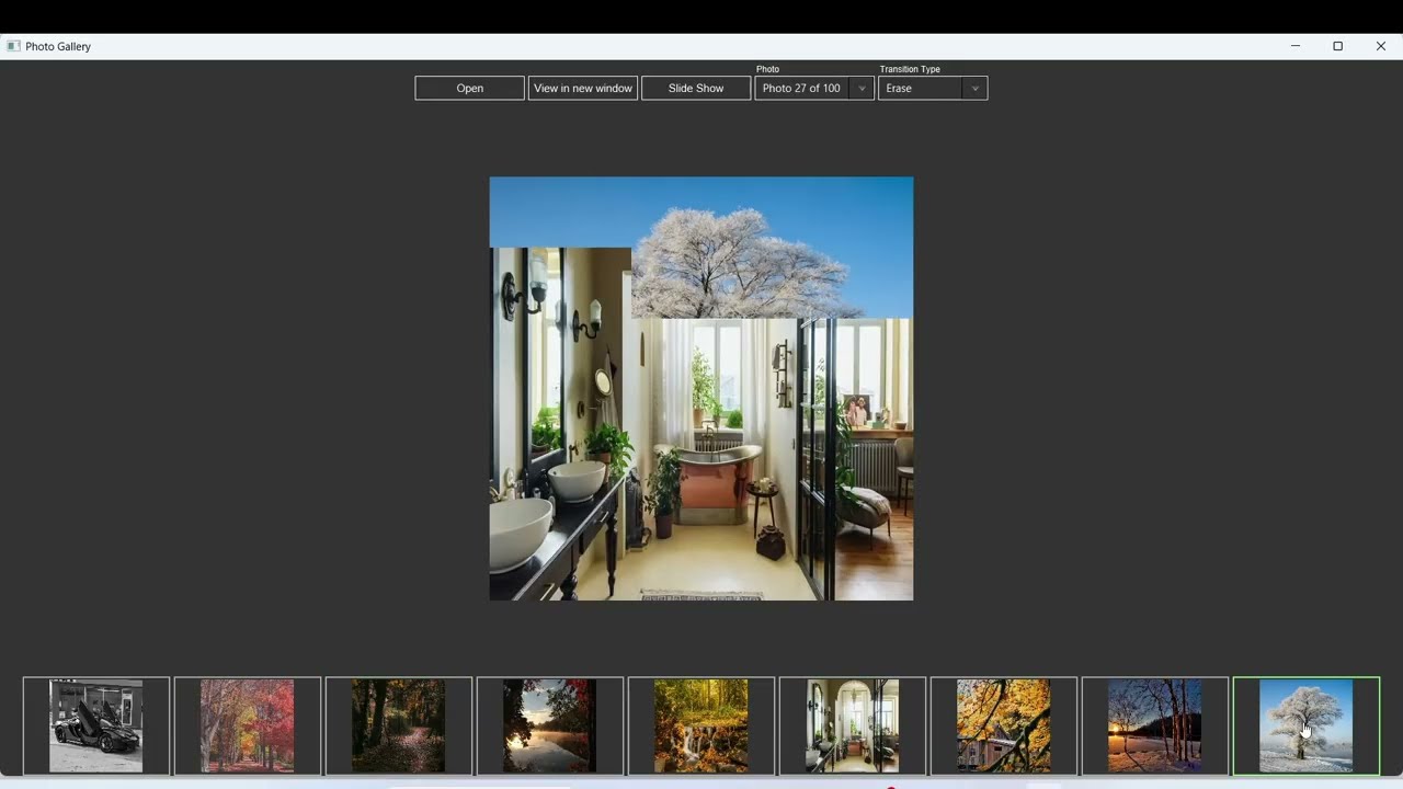 Image Viewer - Slideshow | Java | JavaFx