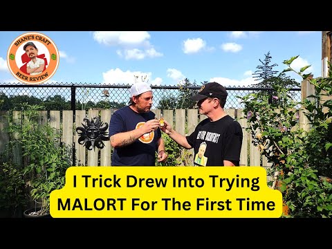 I Trick Drew Into Trying MALORT For The First Time