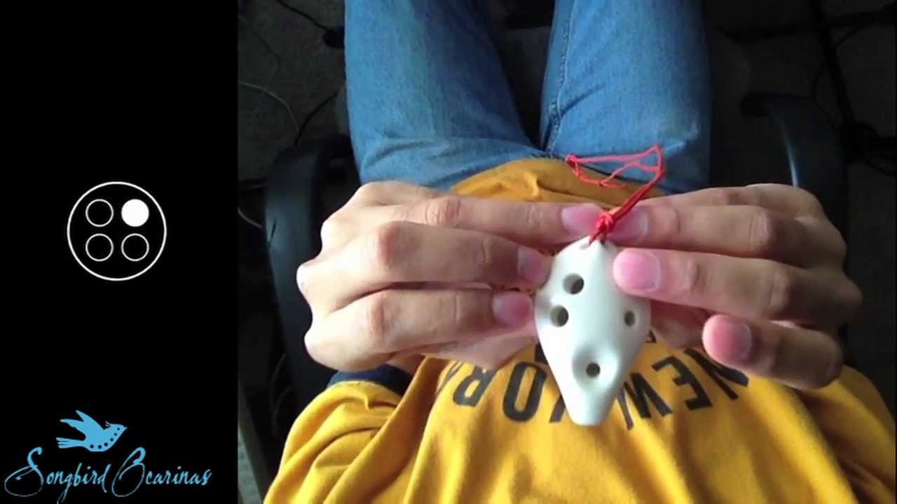 Ocarina Tutorial: How to play the Basic Scale (4 and 6 Hole)