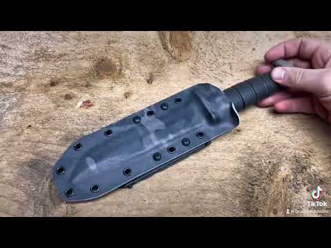 Kabar USMC D2 kydex sheath