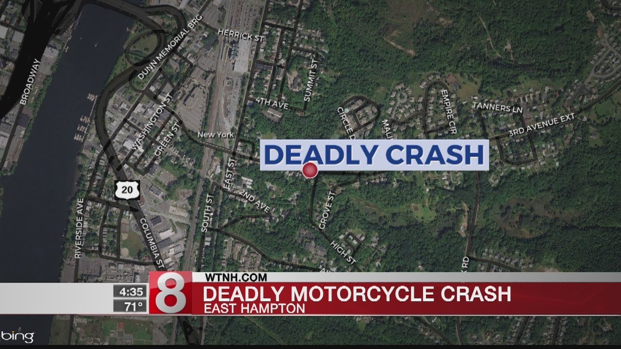 Police identify motorcyclist killed in East Hampton crash
