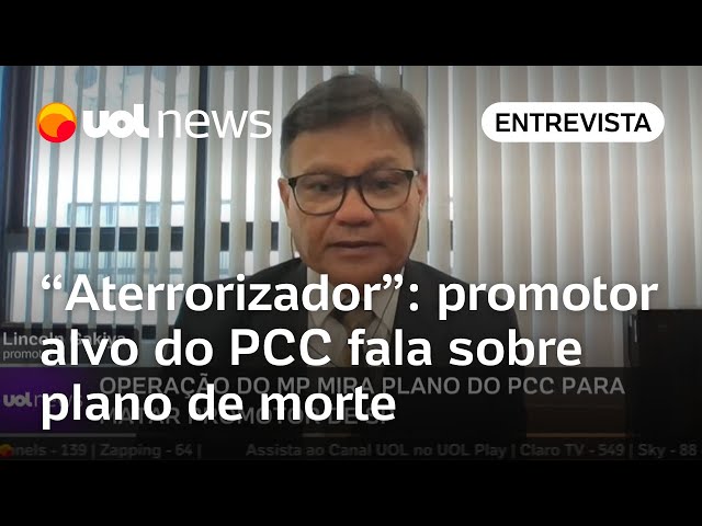 Lincoln Gakiya relata ameaças do PCC e cobra proteção