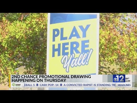 Mississippi Lottery 2nd Chance Promotional Drawing set for Thursday