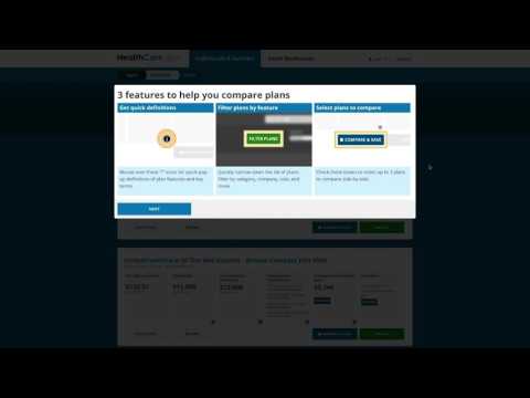 Marketplace Enrollment Walkthrough: HealthCare.gov – October 2016