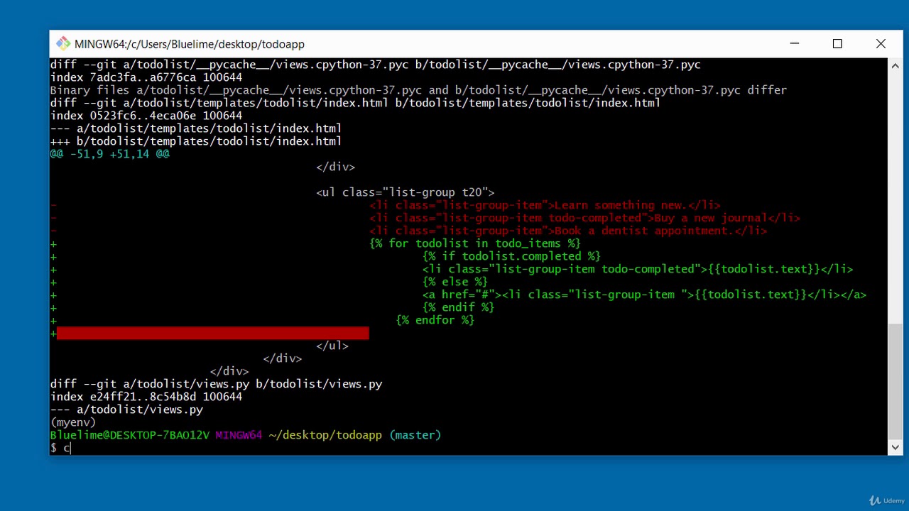 3  committing changes to github