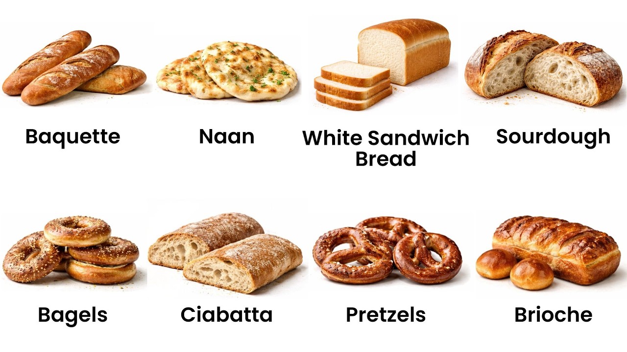 Every Bread Explained in 10 Minutes 🍞