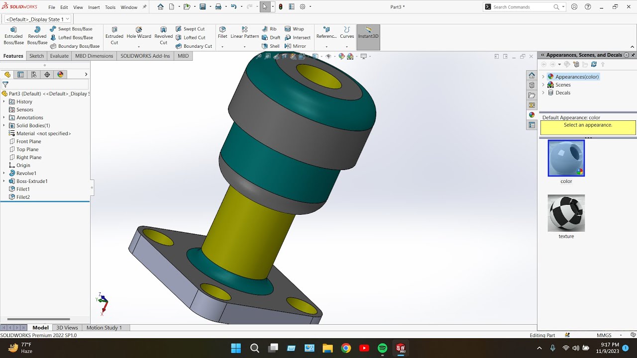 SolidWorks Exercise - 111